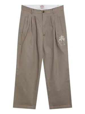 BRAIN DEAD Desert Trousers Brooks Brothers X - Beige