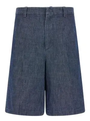 JIL SANDER 210' Bermuda Shorts - Blue
