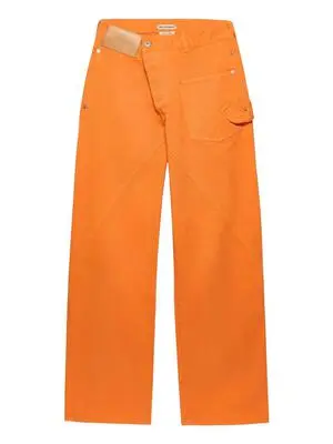 JW Anderson Twisted Denim Jeans - Orange