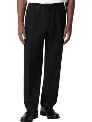 JIL SANDER Technical Serge Trousers - Black