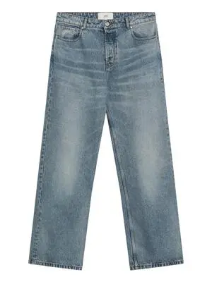 Ami Wide Leg Jeans - Blue