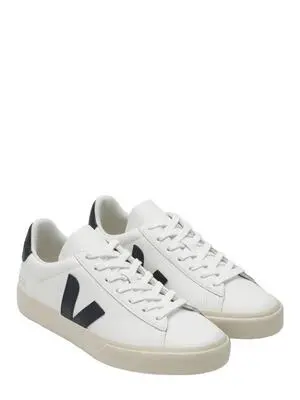 VEJA Campo Leather Sneakers - White