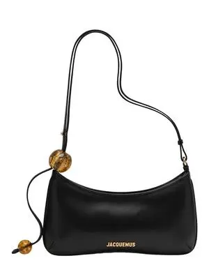 Jacquemus Le Bisou Leather Bag - Black