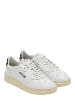 AUTRY Medalist Leather Trainers - White