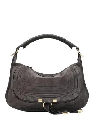 Chloé Small Marcie Shoulder Bag - Brown