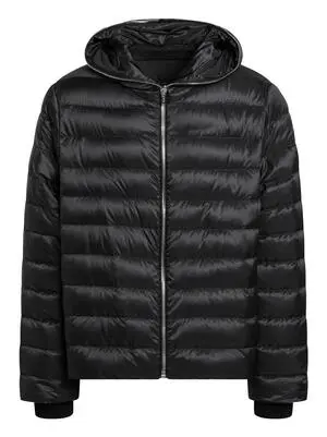 MONCLER + RICK OWENS Quilted Zip Up Down Jacket - Black