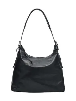 LEMAIRE Leather Belted Hobo Bag - Blue