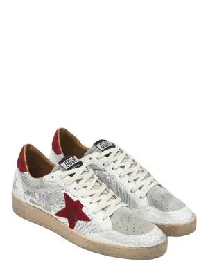 GOLDEN GOOSE Ball Star Sneakers - Metal