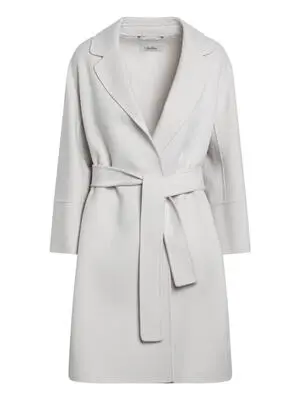 Max Mara Short Double Wool Coat - Beige
