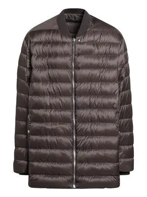 MONCLER + RICK OWENS Quilted Zip-up Down Jacket - Brown