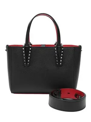 CHRISTIAN LOUBOUTIN Cabata Mini Tote Bag - Black