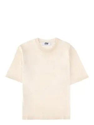GOLDEN GOOSE Logo T-shirt - Ivory