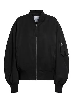 Attico Zip-up Bomber Jacket - Black
