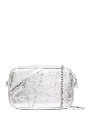 GOLDEN GOOSE Star Mini Crossbody Bag - Silver