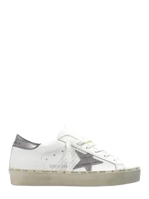 GOLDEN GOOSE Hi Star Leather Sneakers - White