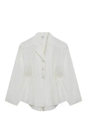 Chloé Silk-blend Blouse - Beige