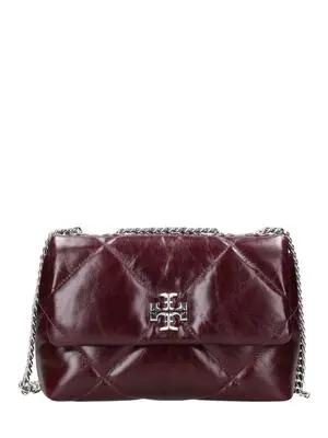 Tory Burch Nappa Leather Shoulder Bag - Bordeaux