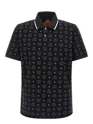 Mcm Press Polo Shirt - Black
