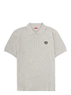 Kenzo Polo With Logo - Grey
