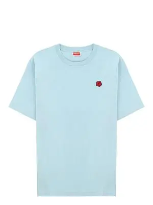 Kenzo T Shirt With Logo - Azure