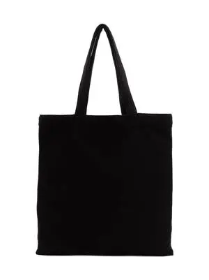 Palm Angels Classic Logo Tote Bag - Black - Off White