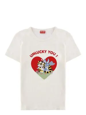 Kenzo T-shirt With Print - White