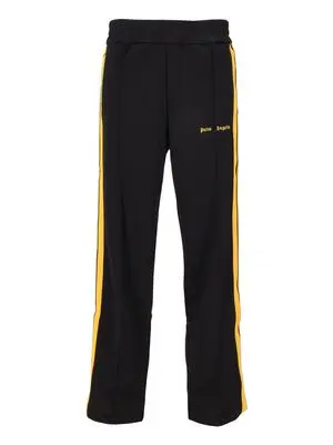 Palm Angels Classic Logo Color Track Pant Black Ye - Black - Yellow