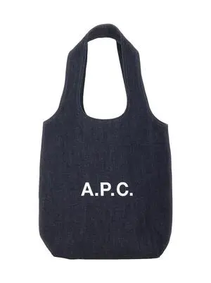 A.p.c. Ninon Small Tote Bag - Blue