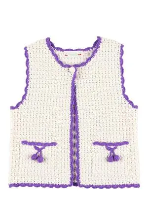 Bonpoint Laila Cardigan - Powder