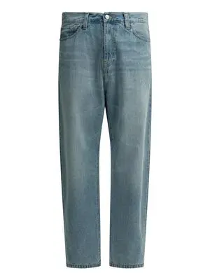 Carhartt Work In Progress Straight Leg Jeans - Light Blue