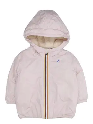 K-WAY Hooded Zip Up Jacket - Pink