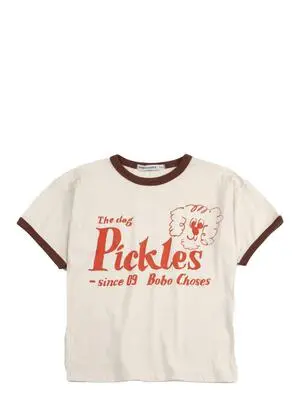 BOBO CHOSES Pickles The Dog T-shirt - White