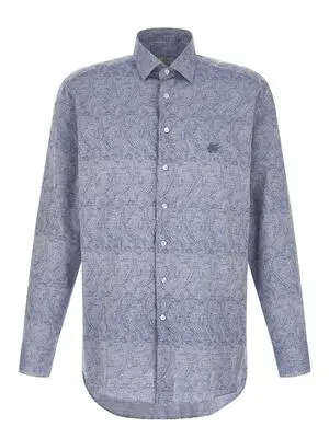 Etro Paisley Shirt - Blue