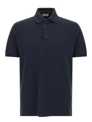 Etro Pegaso' Polo Shirt - Blue