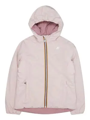 K-WAY Reversible Waterproof Coat - Rosa Scuro+rosa