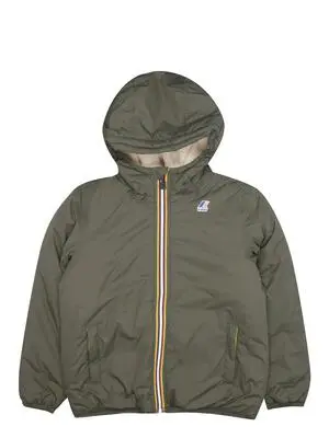 K-WAY Hooded Zip-up Jacket - Green