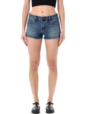 LEVI'S Denim Shorts - French Lunch Mid Blue