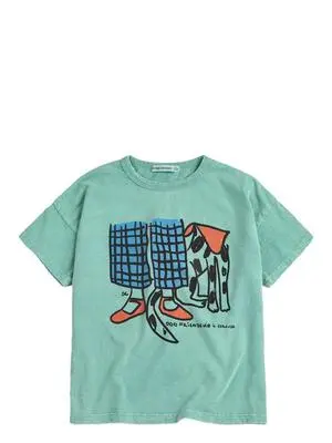 BOBO CHOSES Printed T-shirt - Green
