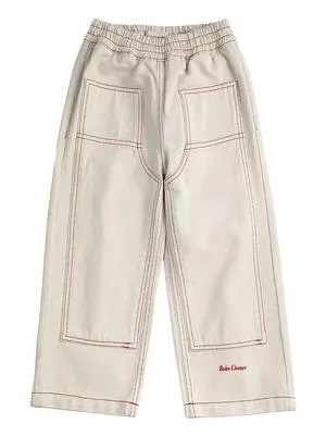 BOBO CHOSES Twill Pants - White