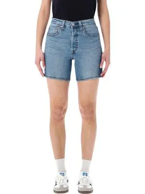 LEVI'S Denim Shorts - Pen Ring Lighweight Mid Blue
