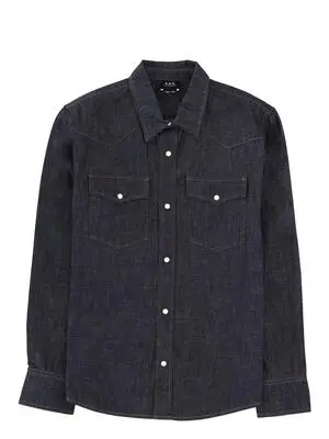 A.p.c. Western' Shirt - Denim