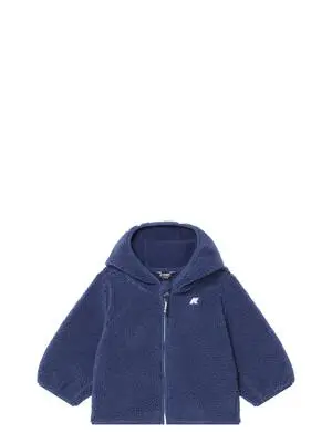 K-WAY Fleece Hoodie - Blue