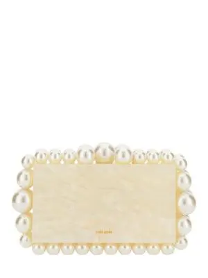 Cult Gaia Eos Clutch - Ivory