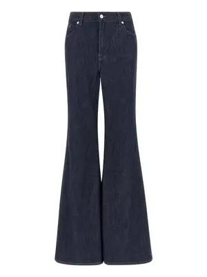 7 For All Mankind Retro Flare Jeans - Blue