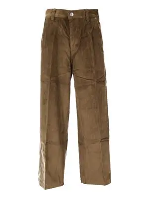 Ami Wide Leg Trousers - Bronze