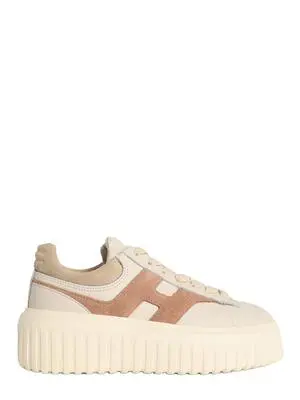 Hogan H Stripes Sneakers - Beige