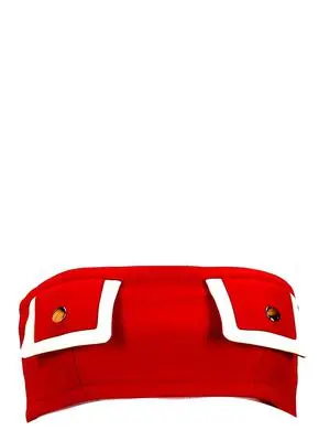 Prada Top Natte Double - Rosso