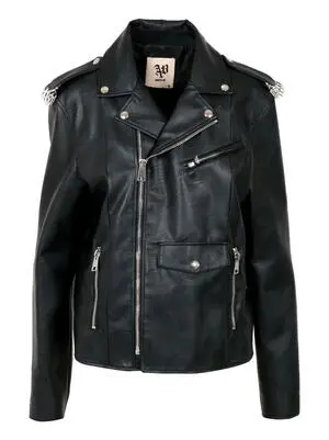 ANIYE BY Leather Jacket - Black