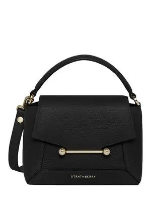 Strathberry Mosaic Nano Bag - Black