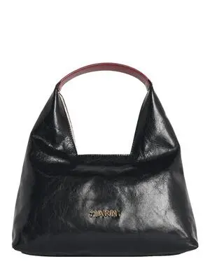 Marni Mini Leather Trapeze Handbag - Black
